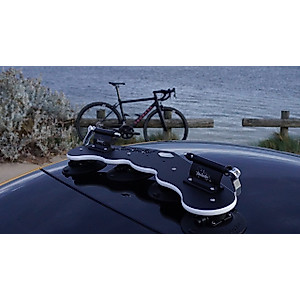 SeaSucker Mini Bomber MAX Bike Rack - Carries 2 Bikes (Includes HUSKE Plugs Compatible with The Most Popular Bike Types)