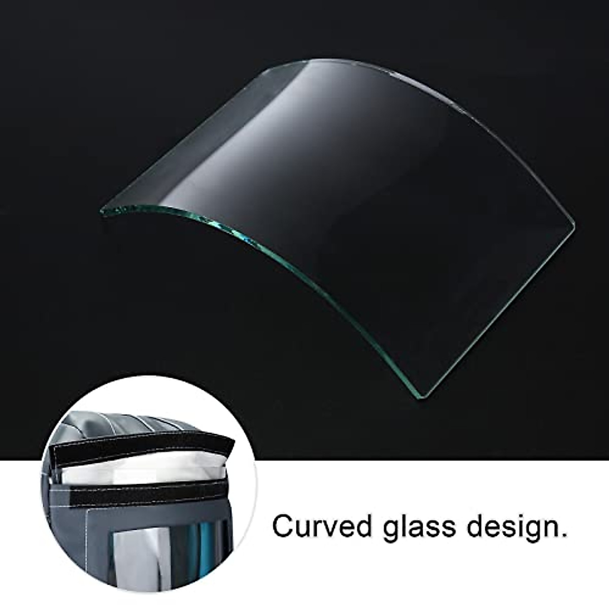 Holulo PVC Sandblasting Cap Sand Blasting Hood Cap Sandblaster Shawl with Face Shields Sandblaster Protective