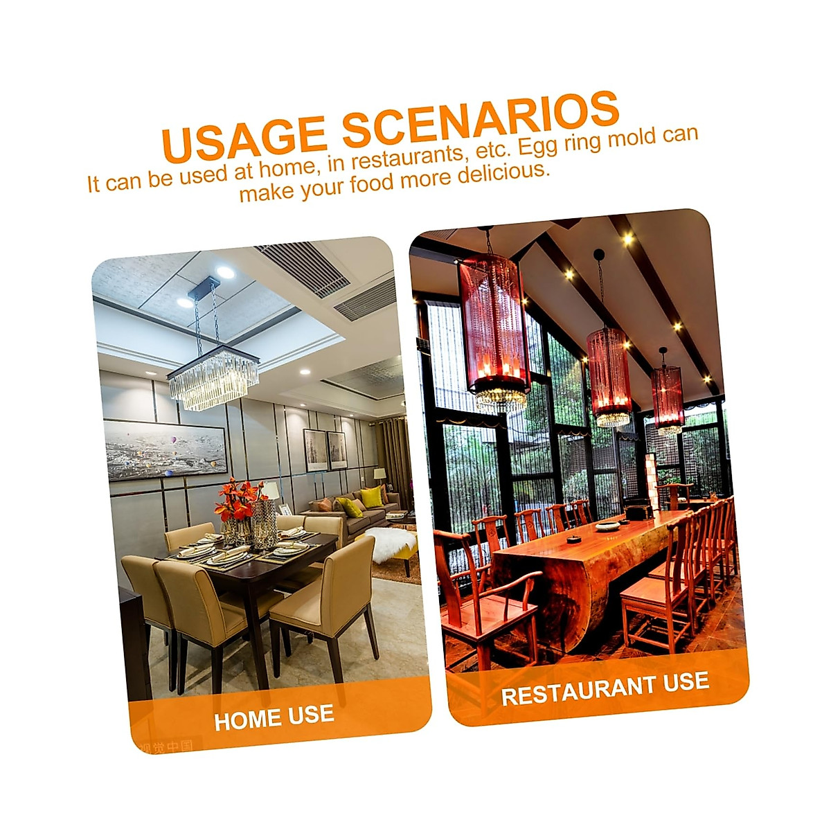 HOLIDYOYO Omelet Egg Cooker Rings Stovetop Egg Poacher Flip Cooker Round Egg Rings Egg Frying Tool Egg Cooking Rings Round Egg Fried Egg Ring Fried Egg Circle Egg Maker Silicone Case