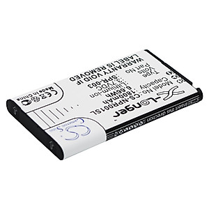 NUBODI Replacement for Battery SPR-003, SPR-A-BPAA-CO 3DSLL, DS XL 2015, New 3DSLL, SPR-001