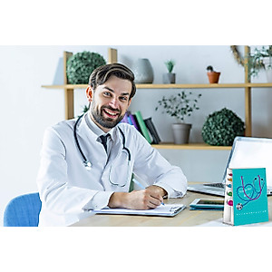 LARZN - Celebrate With an Impression Premium Nurse MEDIUM Gift Bags, 6 Pack