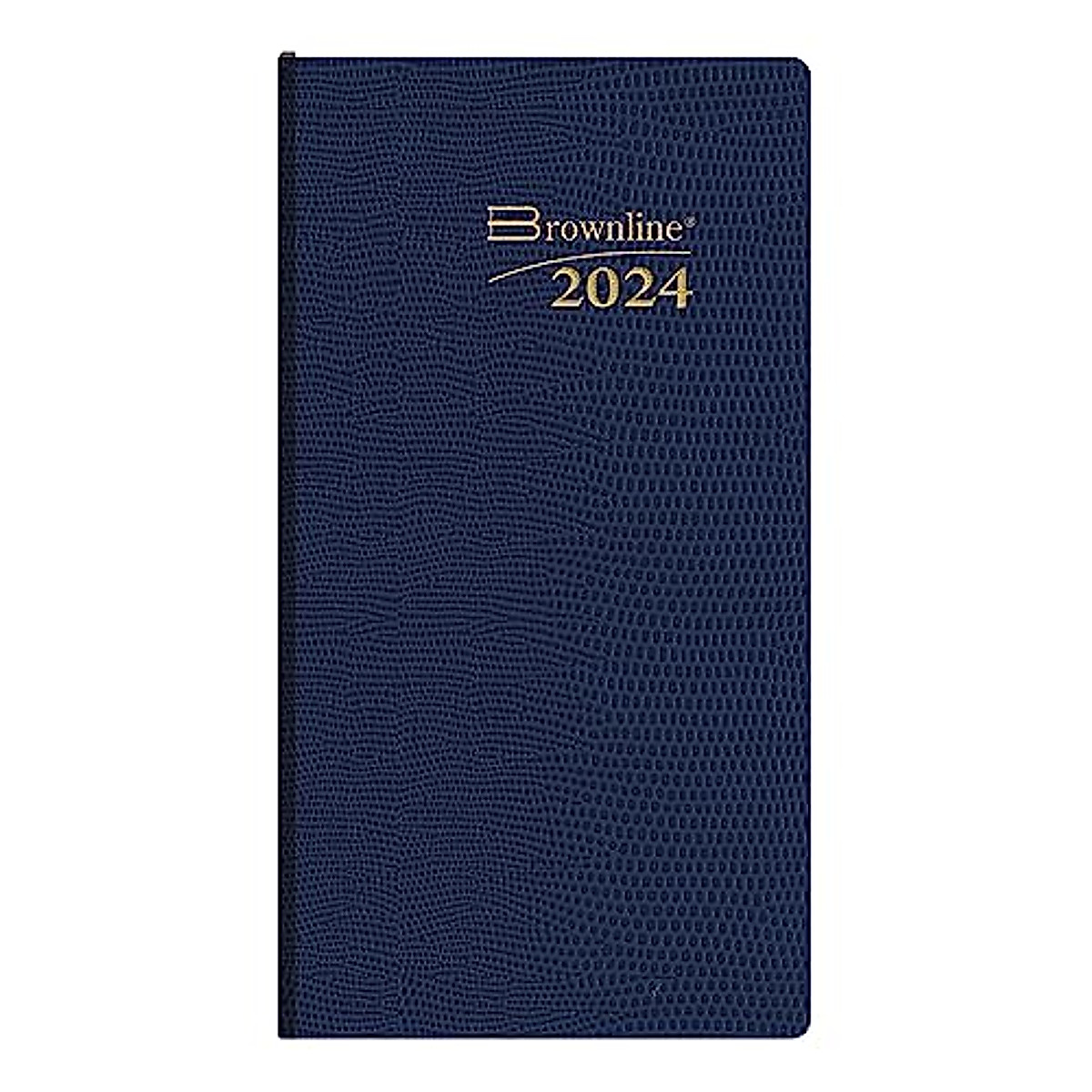 Brownline 2024 Traditional Weekly Pocket Planner, Appointment Book, 12 Months, January to December, Perfect Binding, 6" x 3.125", Assorted Colors (CB403.ASX-24)