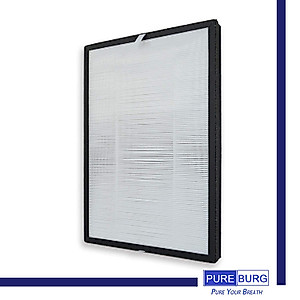 PUREBURG AP450 True HEPA Replacement Filter Compatible with Envion Allergy Pro AP450 Air Purifier,Replaces Part# AP450F, H13 Air Clean Dust,1-Pack