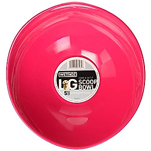 Petmate 23565 5-Cup Studio Scoop Dog Dish, Large, Hibiscus