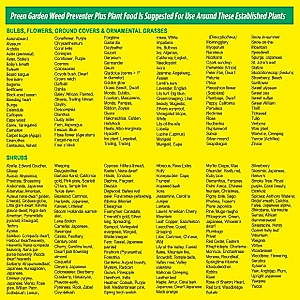 Preen Garden Weed Preventer Plus Plant Food - 31.3 lb. - Covers 5,000 sq. ft.