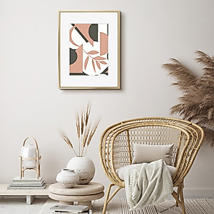 Frametory, 16x20 Metal Picture Frame with Mat for 11x14 Picture & Real Glass, Aluminum Photo Frame Collection (Gold, 2 Pack)