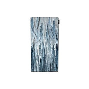 Beabes Wild Nature Hand Towel Fantasy Landscape of Foggy Forest Winter Hill Frozen Misty Taiga Super Soft Hand Towel for Men Women Bathroom Travel Polyester-Microfiber 30Lx15W Inch