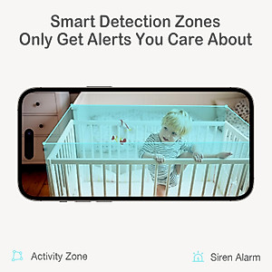 Sense-U Outdoor Wireless Security Camera, for Outdoor & Indoor Use with 1080P HD/Rechargeable Battery/Night Vision/PIR Motion Detection / 2-Way Talk/Waterproof/No Monthly Fee