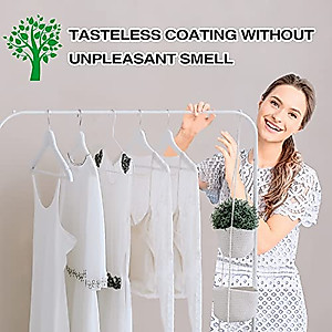 FairyHaus Wooden Hangers for Adult 30 Pack & Wooden Baby Hangers 20 Pack White