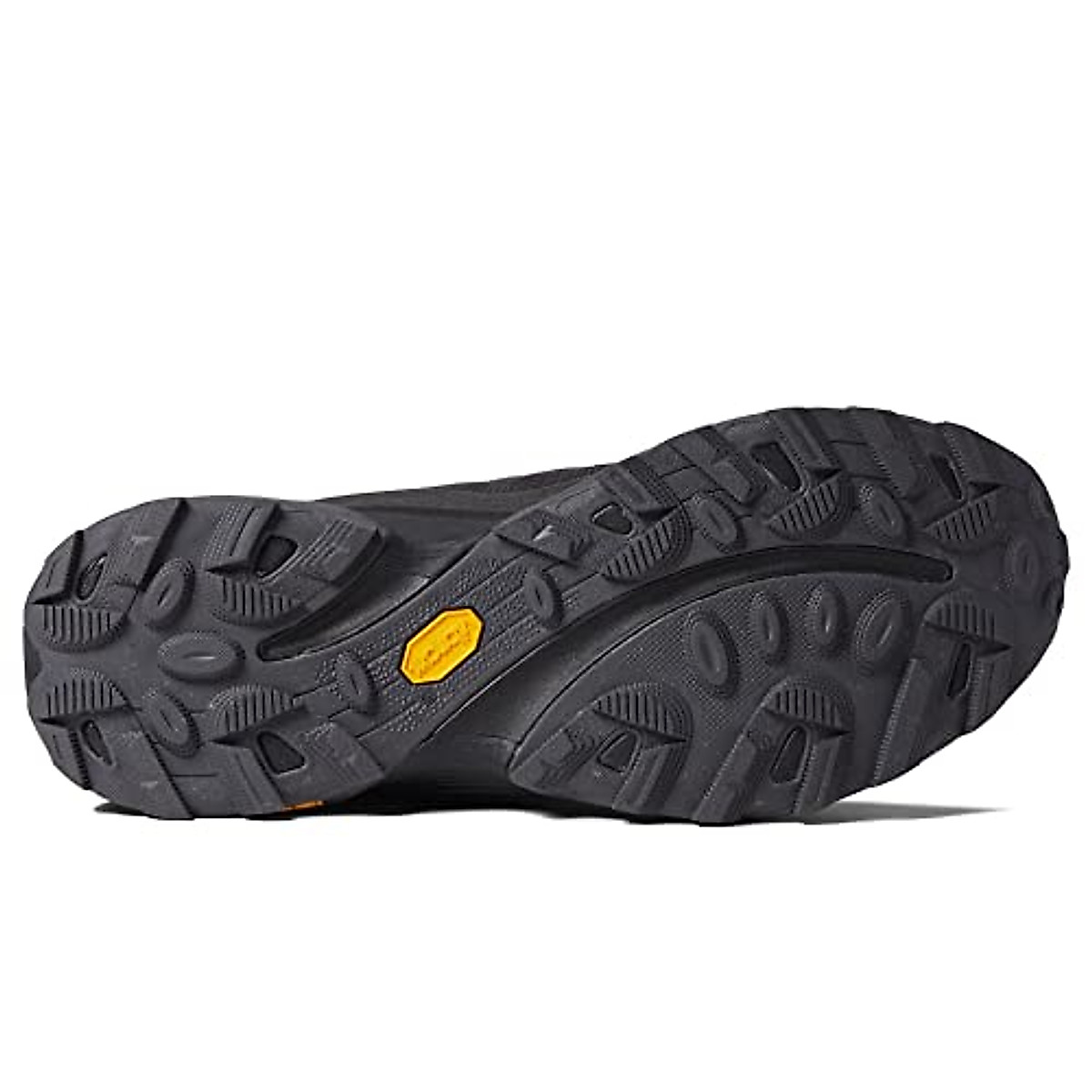 Merrell Men's Trekking Shoes, Black/White, 10.5 AU