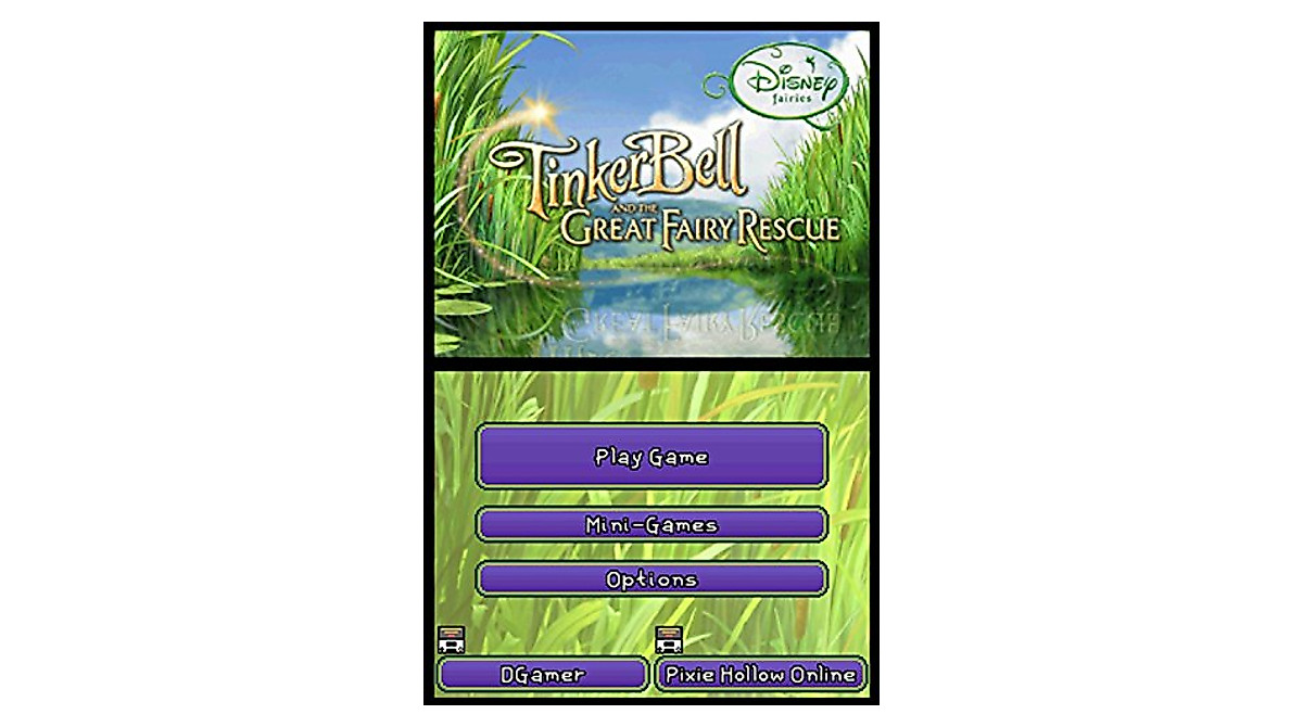 Tinkerbell and the Great Fairy Rescue - Nintendo DS Game