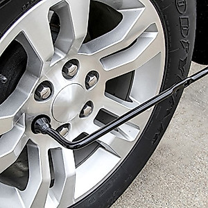 Red Hound Auto 1998-2015 Compatible with Ford Ranger 1995-2001 Explorer Lug Wrench Extensions Tire Tool Replacement Kit for Spare Jack