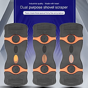 Scrapers, 2 in 1 Scraper Tool ABS Metal Plastic Blades Protective Cover for RV