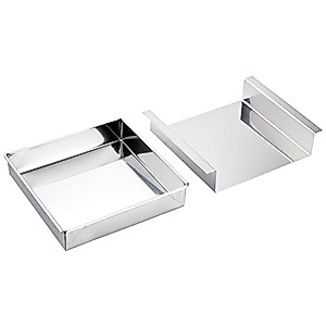 Endoshoji ATM07018 Commercial Egg Tofu Pan, 7.1 inches (18 cm), Kanto Type, Main Body: 18-8 Stainless Steel, Made in Japan