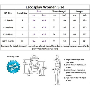 Ezcosplay Women Casual V Neck Hoodies Oversized Sweatshirt Long Sleeve Pullover Tops Gray