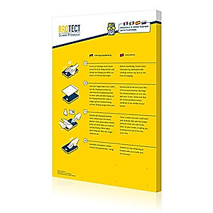 brotect AirGlass Glass screen protector for Fluke MultiMeter 289, Extra-Hard, Ultra-Light, screen guard