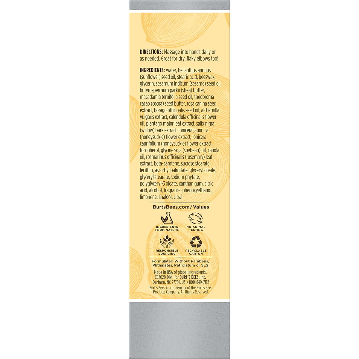 Burt's Bees Shea Butter Hand Repair Cream, 3.2 Oz