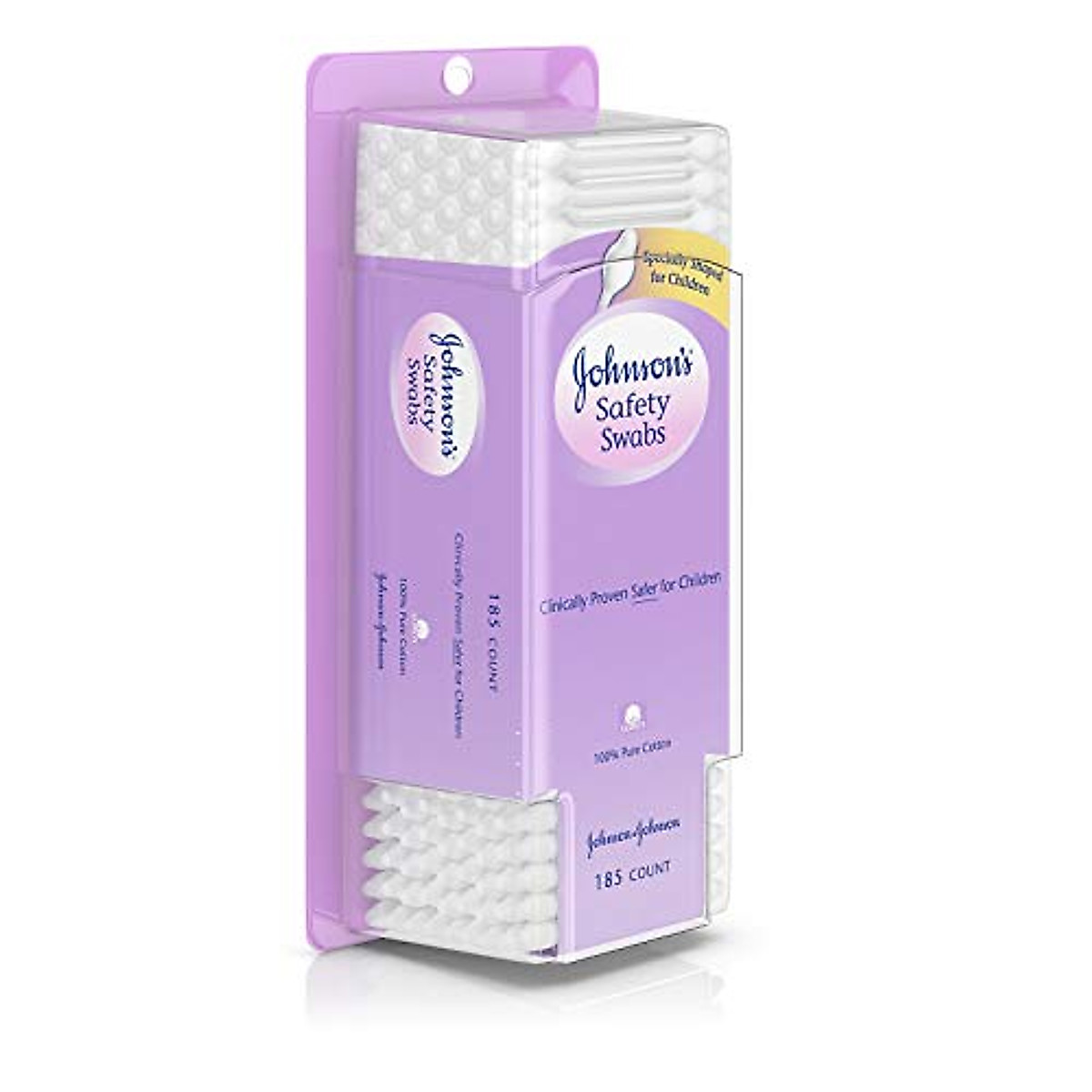 Johnson's Baby Safety Swabs 185 Each