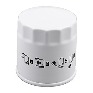 Disenparts M806419 Oil Filter 2 PCS M806418 Compatible with John Deere 500 570 575 670 675 770 790 870 1070 1515 1445 1545 1545 1565 1570 2025R 2027R 2032R 2036R 3005 3032E 3033R 4005 4044M 4049M