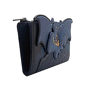 Loungefly X LASR Exclusive Disney Chernabog Bald Mountain Flap Wallet - Fashion Cosplay Disneybound Cute Wallets