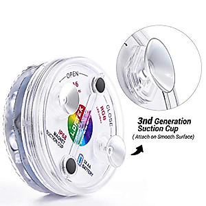 LOFTEK Silicone Suction Cups Without Hooks, 4packs