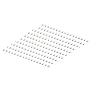 MECCANIXITY 3.3 Borosilicate Glass Stick 5.91" Length 4mm Dia Stir Rod Mixing Tools with Both Ends Round for Lab Kitchen Science 10Pcs