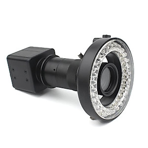 13MP VGA Industrial Video Digital Microscope Camera 100X-300X Zoom C Mount Lens for Phone PCB Repair Soldering (Color : 130X 40MM)