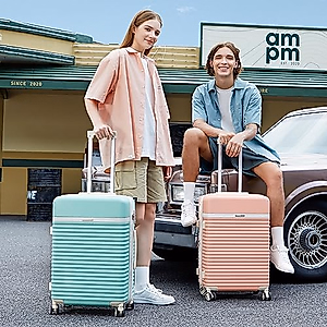 Joyway Luggage 20 Inch Carry On Luggage Sets, Expandable Suitcase Set with Spinner Wheel and TSA Lcok, Hard Shell 3 Piece Luggage Sets for Travel