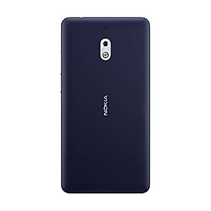 Nokia 2.1 Dual-SIM 8GB ROM + 1GB RAM (GSM Only | No CDMA) Factory Unlocked 4G/LTE Smartphone (Blue/Silver) - International Version