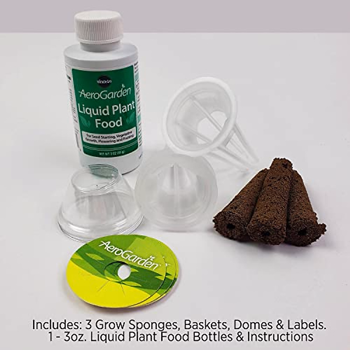 AeroGarden Grow Anything Seed Pod Kit for AeroGarden Hydroponic Indoor Garden, 3-Pod