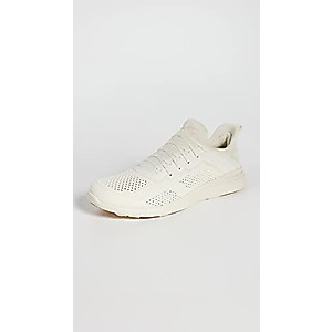 APL: Athletic Propulsion Labs Men's Techloom Tracer Sneakers, Pristine/Gum, Off White, 7 Medium US