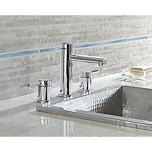Moen Align Chrome Two-Handle High-Arc Widespread Bathroom Faucet, Valve Sold Separately, T6193