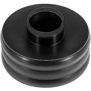 KF04060BK Body Mount Bushing Kit Fit for Ford 2008-2016 F250 F350 Super Duty 2WD 4WD Steel Sleeves & Hardware & Polyurethane Body Cab Mounts (black)