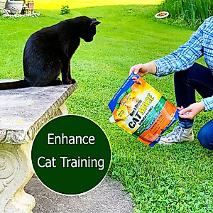 Nature's Mace Cat MACE 2.5lb Granules, Cat Repellent Outdoor to Keep Cats Away, Outdoor Cat Repellent for Yard, Garden, & Plants, No-Dig Cat Repellent and Training Tool, Cat Repellent for Outdoor