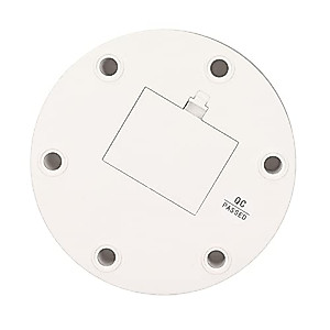 Tharyee Electric Rotating Display Stand, 360 Degree Rotating Turntable, 360 Degree Rotating Display Stand Maximum Load 6.6lb Electric Rotating Turntable for Wine Bottles Cosmetics (White)