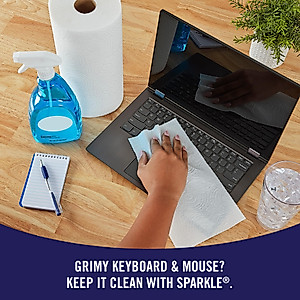 Sparkle® Tear-A-Square® Paper Towels, 2 Double Rolls = 4 Regular Rolls, 2 Count (Pack of 1)