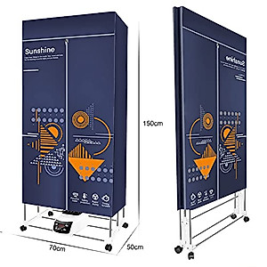 Portable Clothes Dryer, Electric Dryers For Clothes Full Size, Electric Clothes Dryer Machine Double Layer Stackable Clothes Drying Rack