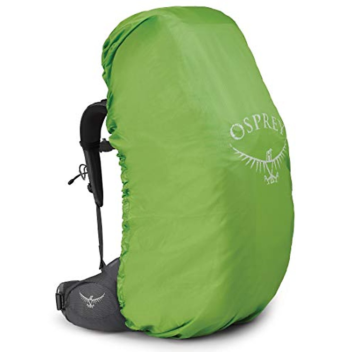 Osprey Aether Plus 70 Men's Backpacking Backpack Eclipse Grey, Large/X-Large