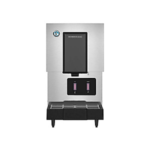 Hoshizaki DCM-271BAH-OS, Cubelet Ice and Water Dispenser, Air-Cooled, Hands Free Dispenser, Built in Storage Bin