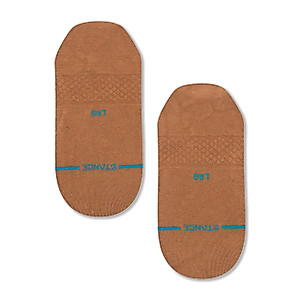 Stance Icon No Show Socks (Small, Darkoatmeal)