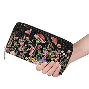 Cozeyat Women PU Leather Wallet Cute Basset Hound Dog Purse Clutch Stylish Zip Around Wallet Card Holder