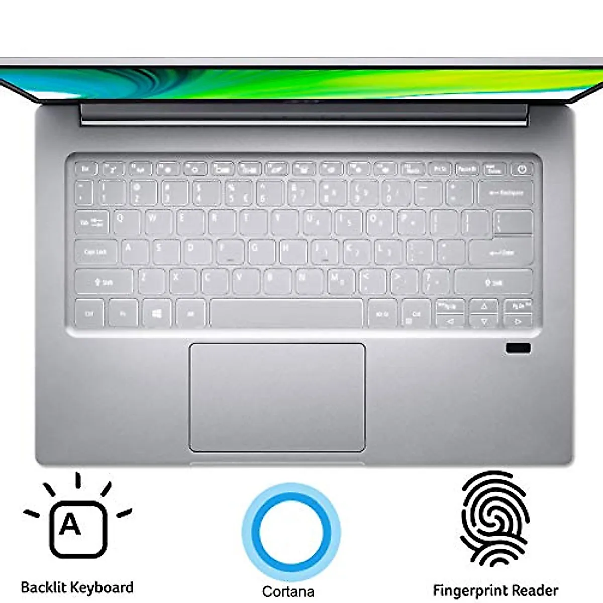 Acer Swift 3 Intel Evo Thin & Light Laptop, 14" Full HD, Intel Core i7-1165G7, Iris Xe Graphics, 8GB LPDDR4X, 256GB NVMe SSD, Wi-Fi 6, Fingerprint Reader, Back-lit KB, SF314-59-75QC