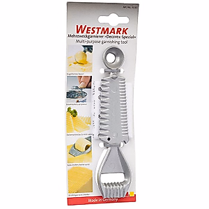 Westmark Multipurpose Butter Curler and Food Garnishing Tool, Original