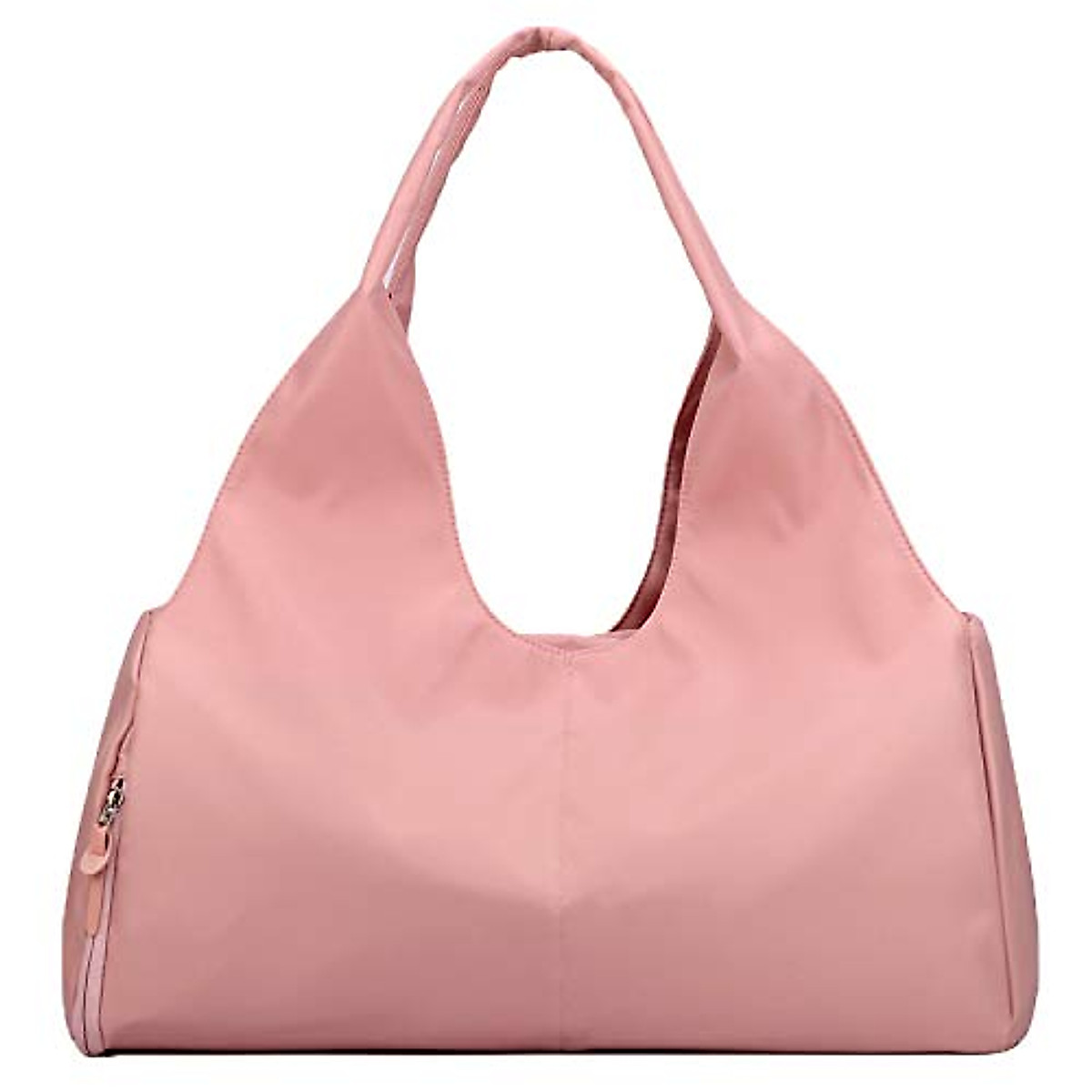 forestfish Duffel Bag Gym Totes with Dry Wet Pocket & Shoes Compartment for Women and Men, Pink