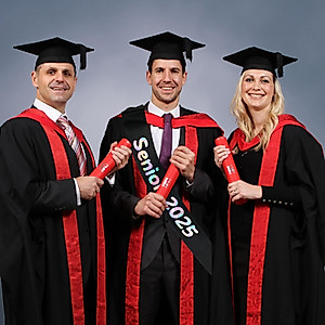 Black Senior 2025 Sash Iridescent Printing Letters, 2025 Graduation Celebrations Sashes, Class of 2025 Sash for Graduation Party, Senior Cheer Sashes, Cheerleader Sash, Class Competition Sashes