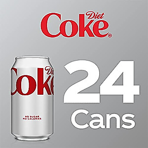 Diet Coke, 12 Fl Oz Cans, 24 Pack