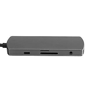 Naroote Docking Hub Hub, Durable Type-C to HDMI 8 in 1 Desktop for Computer