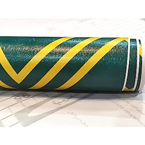 JZ·HOME 7029 Green Diamond Lattice Peel and Stick Wallpaper 17.7" x 9.8ft Self-Adhesive Removable Geometric Rhombus Contact Paper Drawer Shelf Liner for Furniture Home Wall Decor