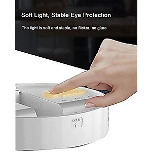 Lrufodya Portable floor Fan, Height Adjustable Folding Telescopic Table Fan, USB Rechargeable Personal Travel Fan with 4 Wind Speeds Air Humidifier LED Lamp and Night Light for Outdoor Camping