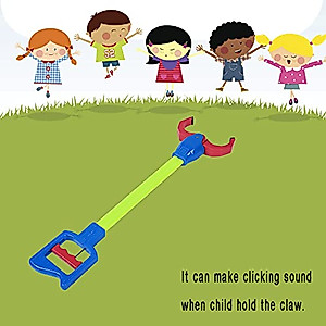 OhhGo Children Intelligence Toy Hand Claw Grabber Kids Grabbing Pick Up Toys Yellow